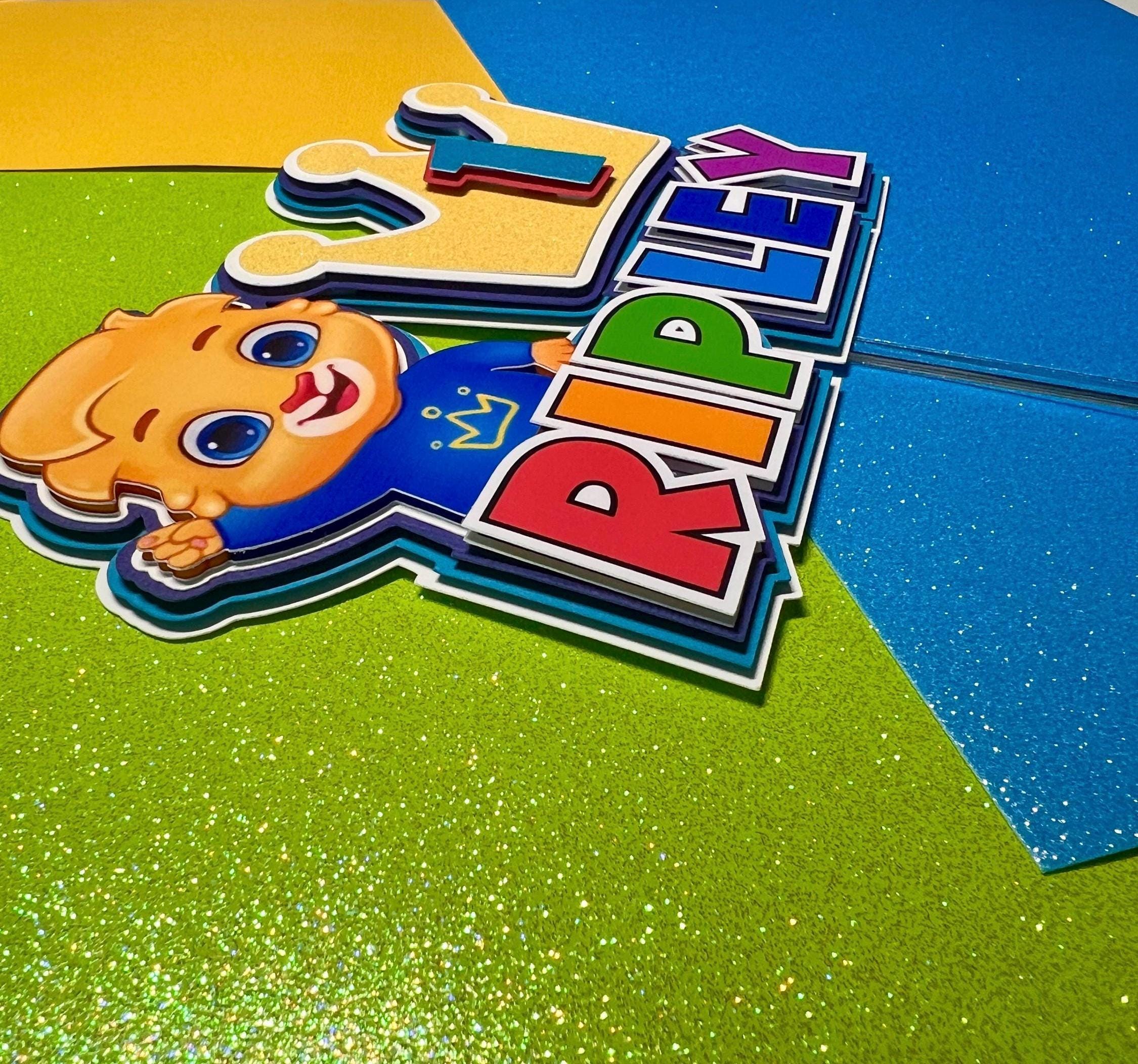 Lucas and Friends Custom Cake Topper Party Decor Cake Decoration Center ...