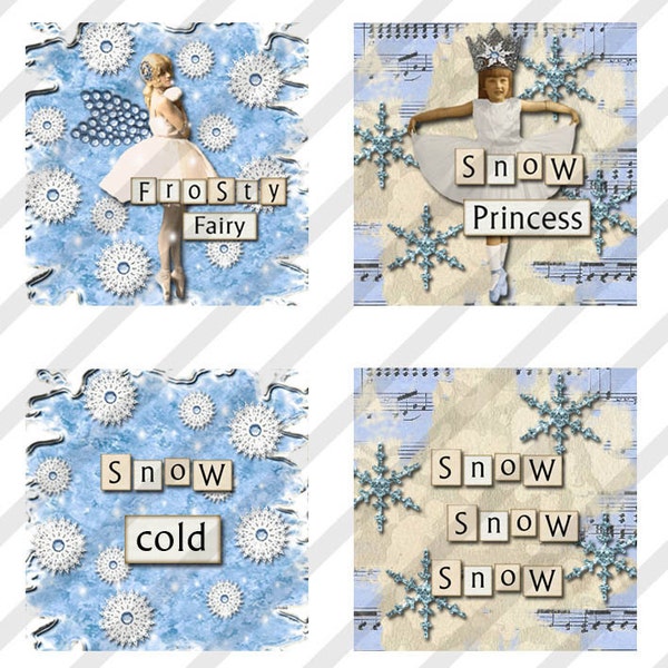 Christmas Inchies - Etsy