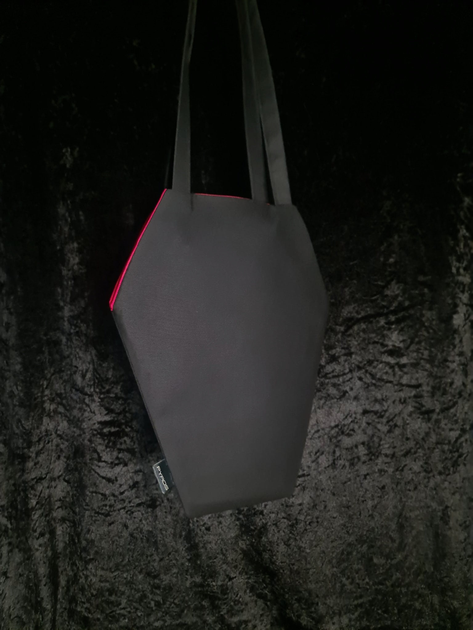 The Coffin Tote- Red - Etsy