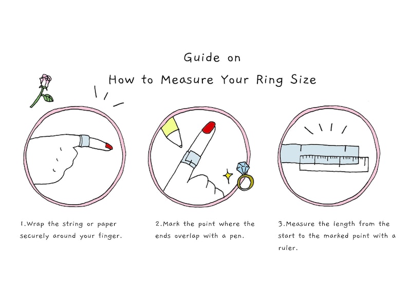 High Resolution Downloadable Printable How to Measure Your Ring Size ...