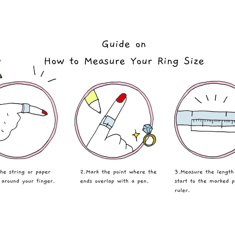 Ring Size Guide Printable - Etsy