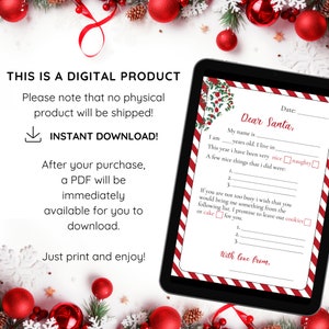 Holiday Advent Games Bundle | Printable Activities, Letter to Santa ...