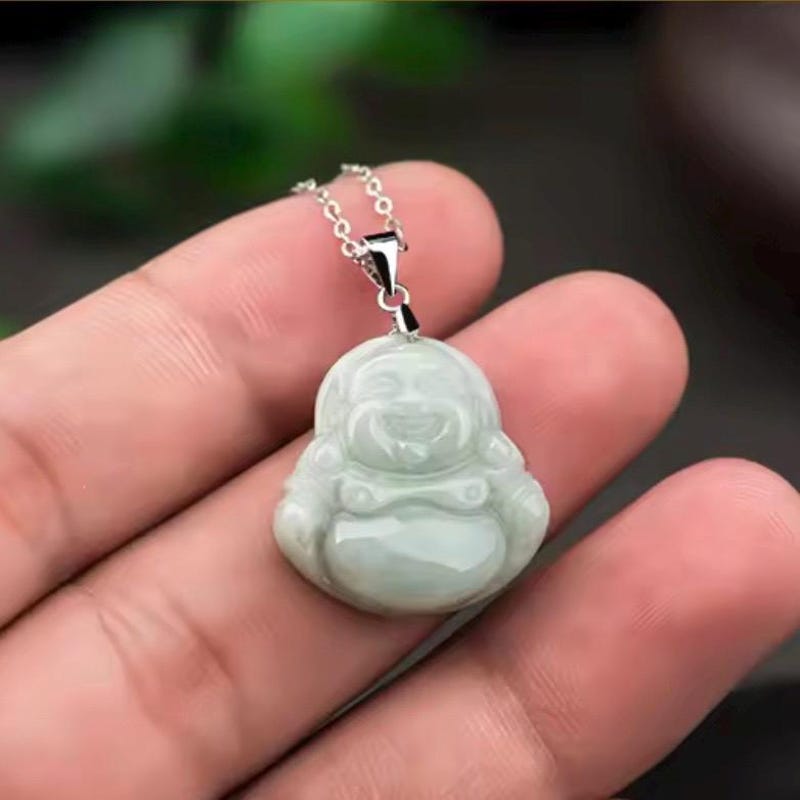 Jade Buddha Icy - Etsy