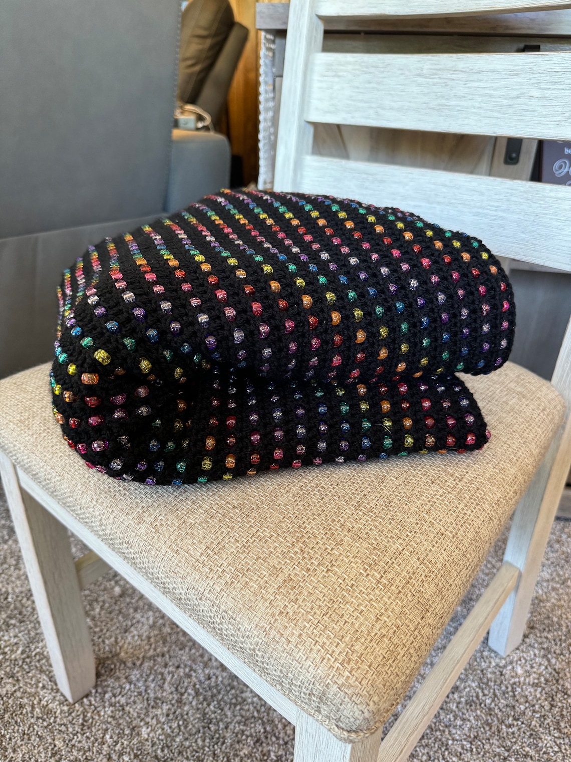 Weighted Pony Bead Blanket, Custom Order, Weighted Blanket, Anxiety ...