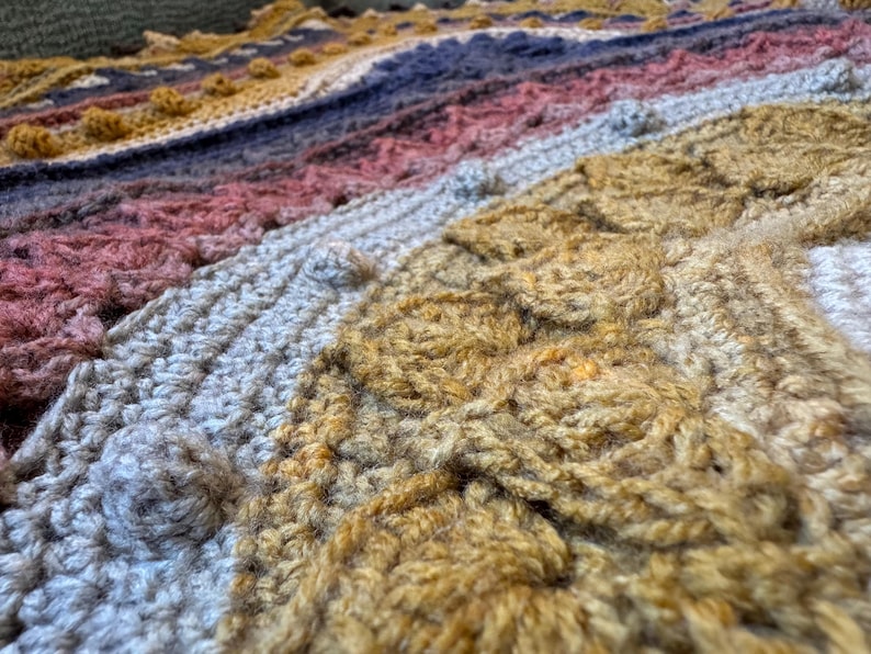 Mandala Blanket, Crochet Mandala, Throw Blanket, Baby Blanket ...