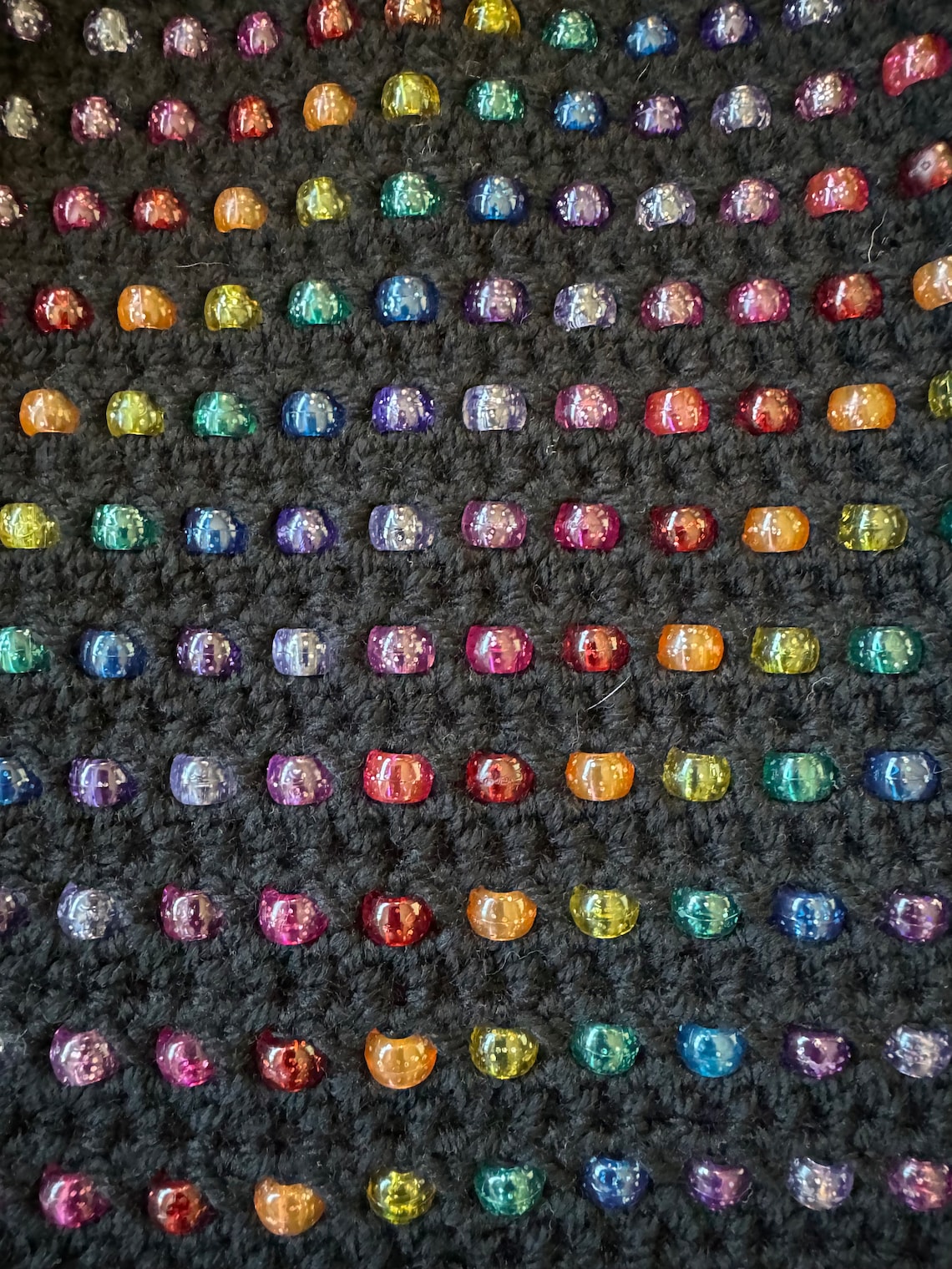 Weighted Pony Bead Blanket, Custom Order, Weighted Blanket, Anxiety ...