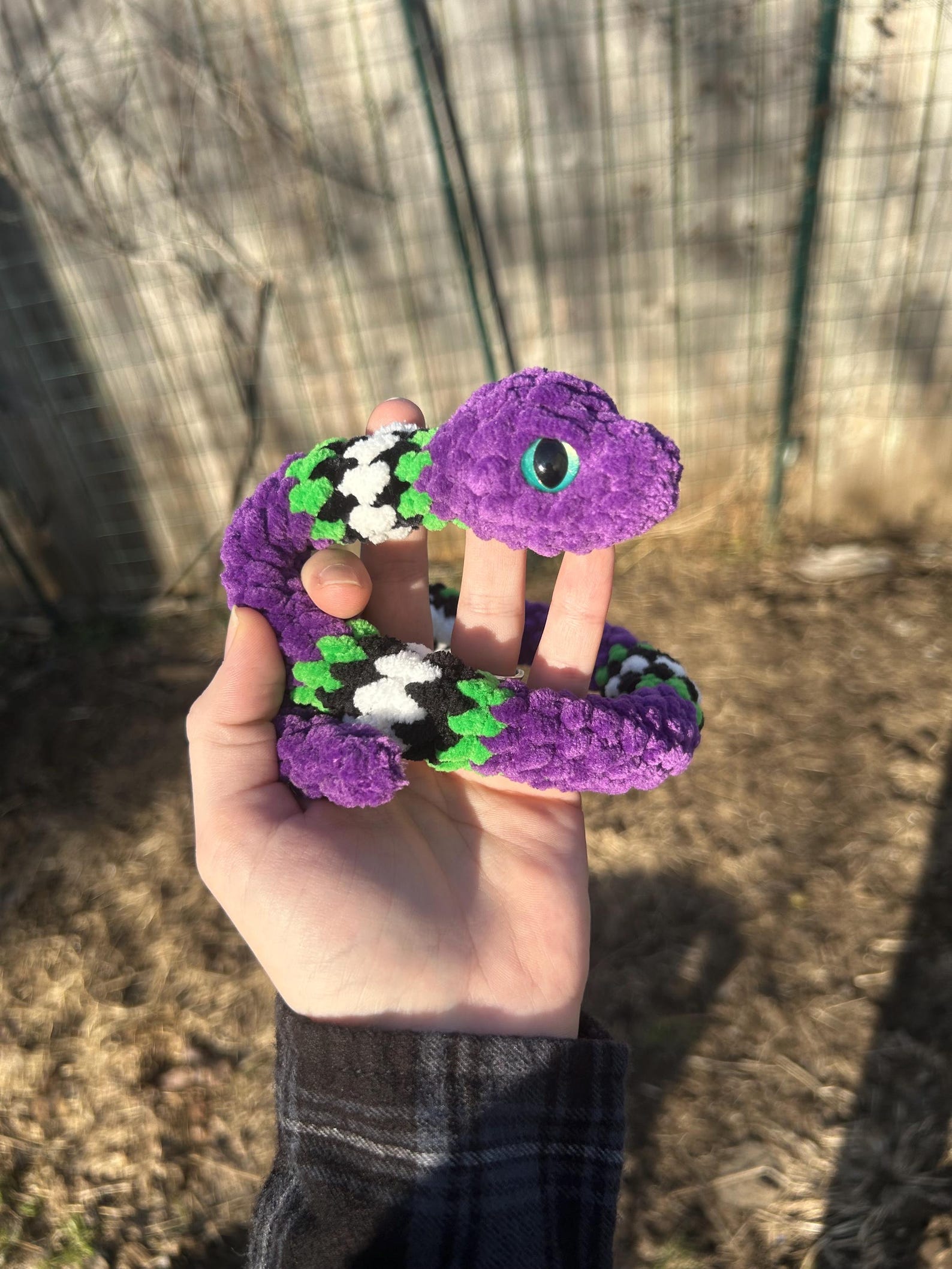 Baby Snake Plushie Baby Ball Python Snake Stuffed Animal With ...