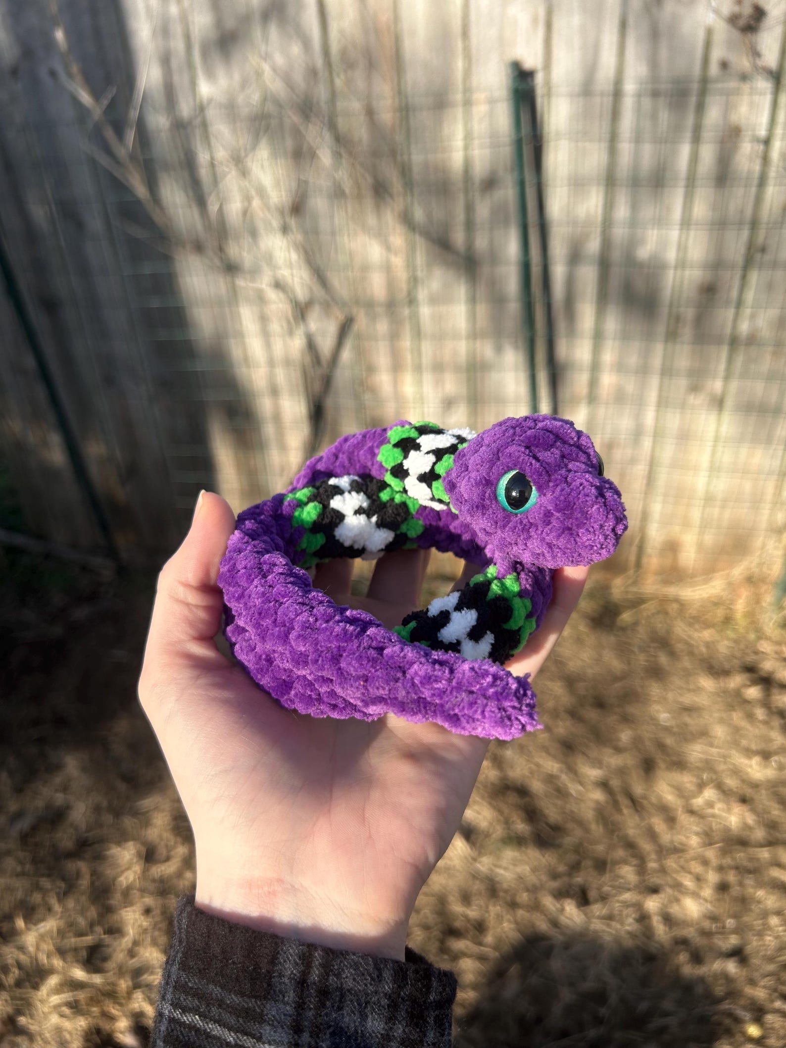 Baby Snake Plushie Baby Ball Python Snake Stuffed Animal With ...
