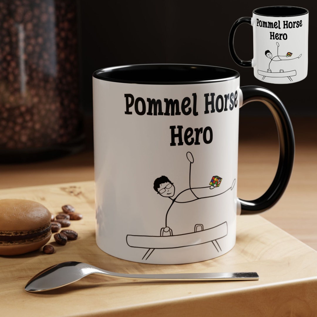 Pommel Horse Hero Olympic Gymnastics Tea and Coffee Mug Gift for a ...