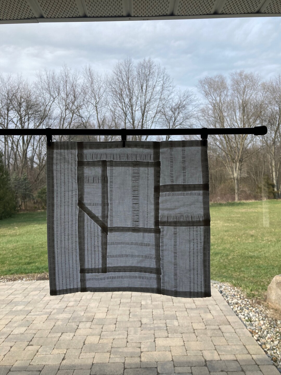 Mini Pojagi Curtain, Bojagi, Stained Glass Window Decor, Suncatcher ...