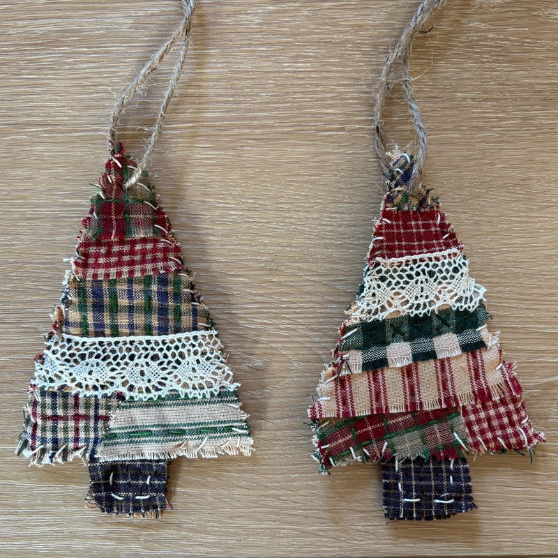 Sashiko Tree - Etsy