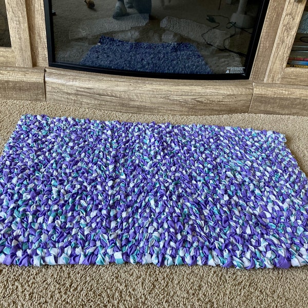 Country Rag Rug - Etsy