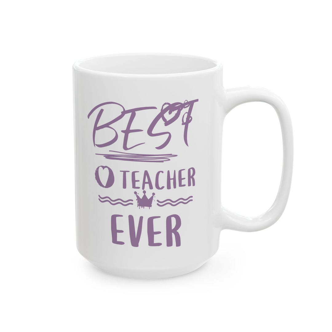 Back to School Mug Best Teacher Ever Mug Coffee Mug Gift for Teacher ...