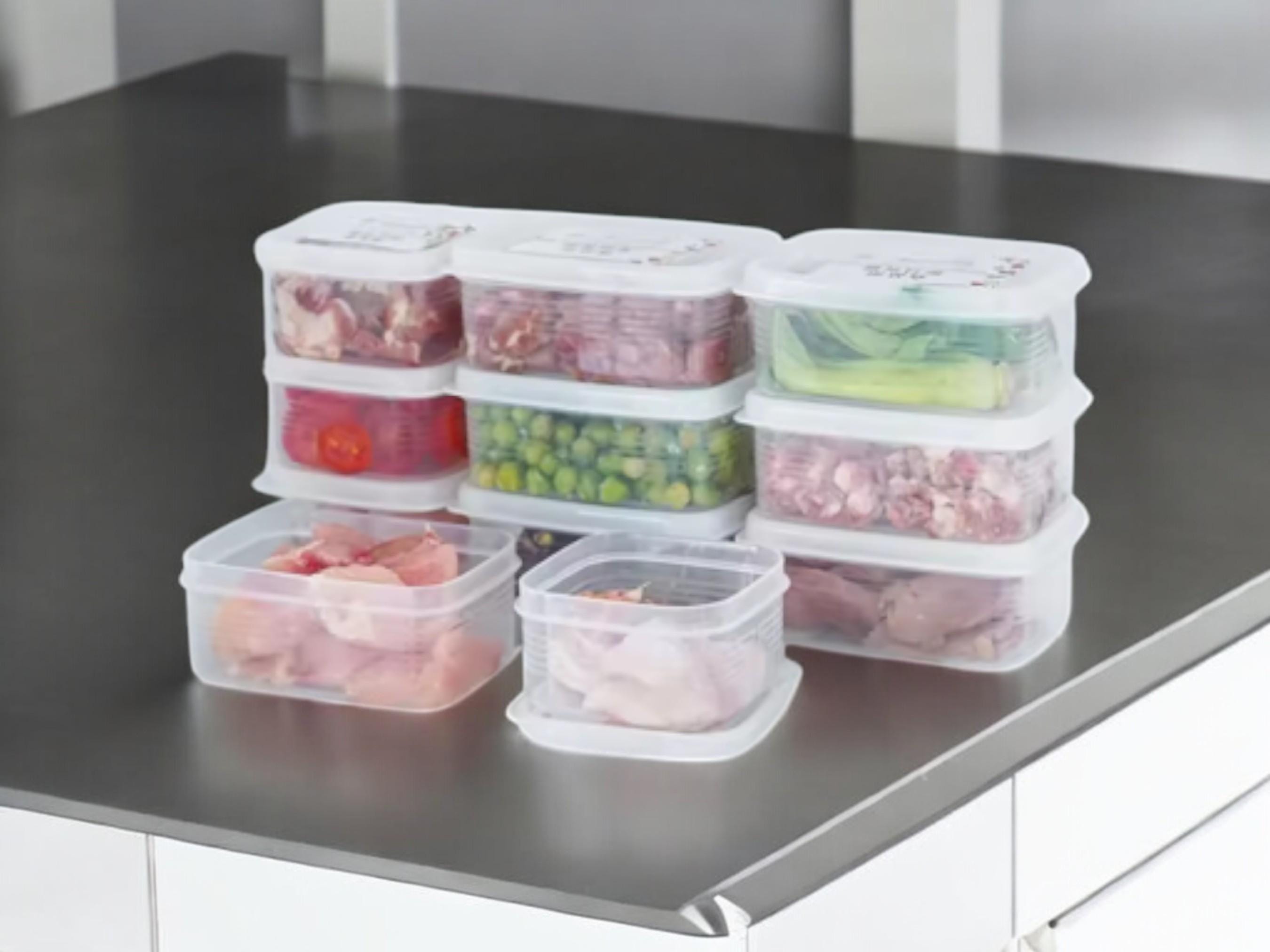 Refrigerator Food Storage Box – Fresh-keeping Container for Meat, Fruit ...