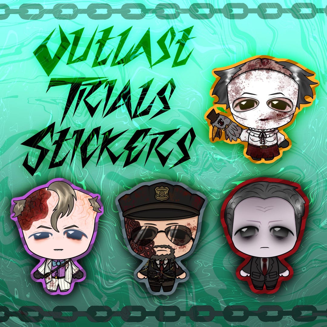 Outlast Trials Stickers - Etsy