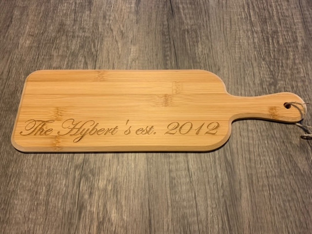 Personalized Laser Engraved Cutting Board - Etsy