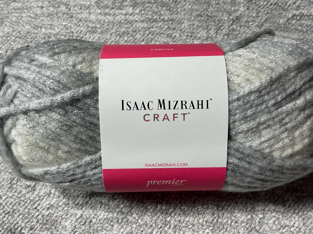 DISCONTINUED Isaac Mizrahi Pierre by Premier Yarns: Super Bulky Gray ...