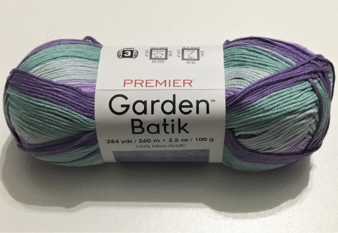 DISCONTINUED Water Lily Garden Batik Yarn by Premier Yarns, Micro ...