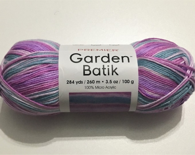DISCONTINUED Water Lily Garden Batik Yarn by Premier Yarns, Micro ...