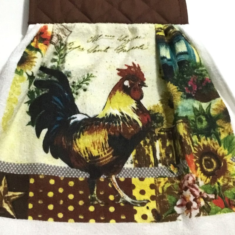 Rooster Dish Towels - Etsy