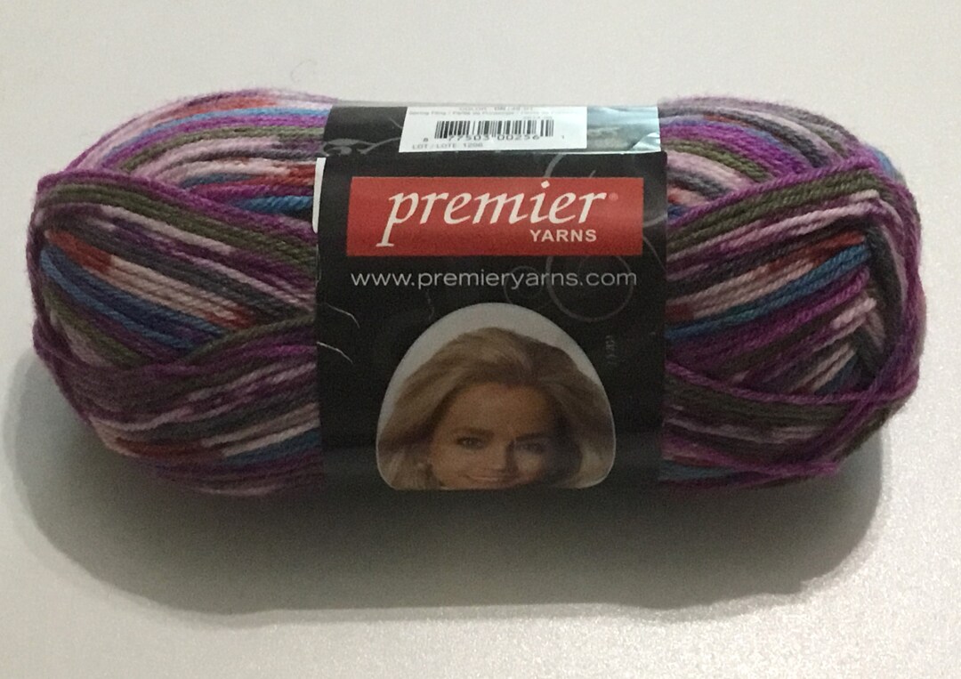 DISCONTINUED Spring Fling Serenity Sock Yarn by Premier Yarns, Merino ...