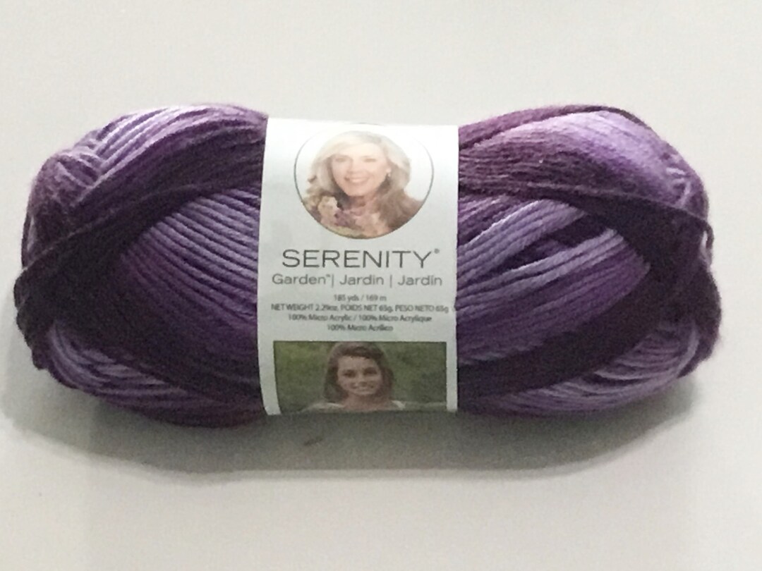 DISCONTINUED Crocus Serenity Garden Yarn by Premier Yarns, Purple Yarn ...