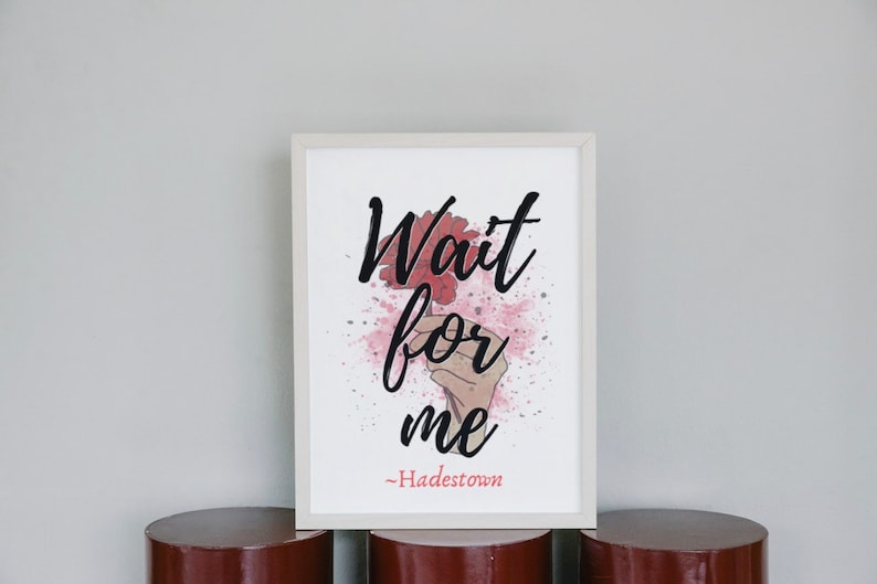 Hadestown Musical Inspired Printable Wall Art, Instant Download ...