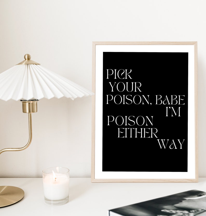 Imgonnagetyouback Lyrics Printable Wall Art, Taylor Swift Lyrics TTPD ...