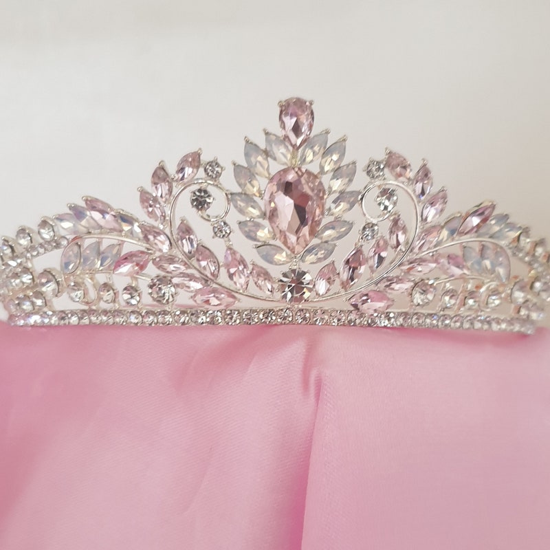 Pink Tiara - Etsy