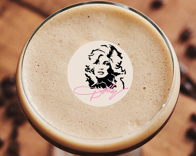 Dolly Parton Cocktail Drink Toppers Cocktail Drink Art - Etsy