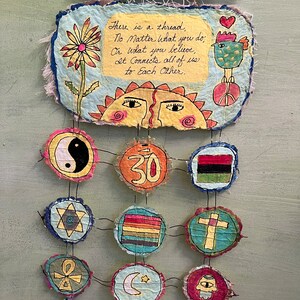 There is a Thread Handmade Paper Wall Art - Etsy