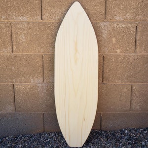 3 Foot Unfinished Surfboard Ready for You to Finish DIY Surfboard Wall ...