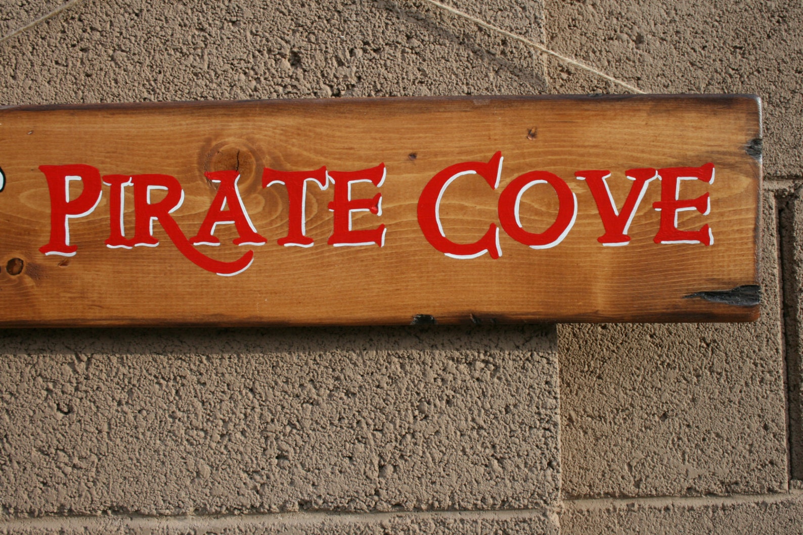 Pirate Sign Pirate Cove Wooden Sign Beach/pool Decor | Etsy
