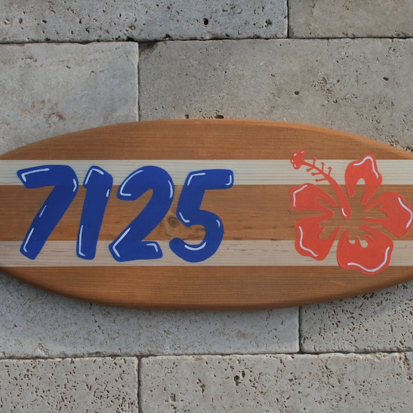 Beach House Numbers - Etsy