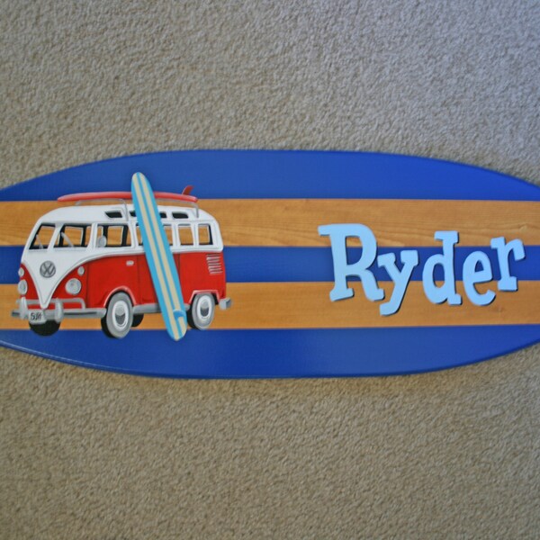 Wood Vw Bus Art - Etsy