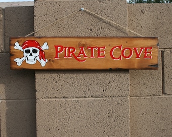 Pirate Cove Sign - Etsy