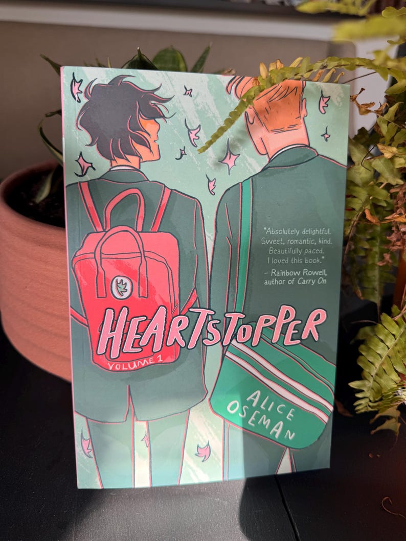 Heartstopper Volume 1 - Etsy