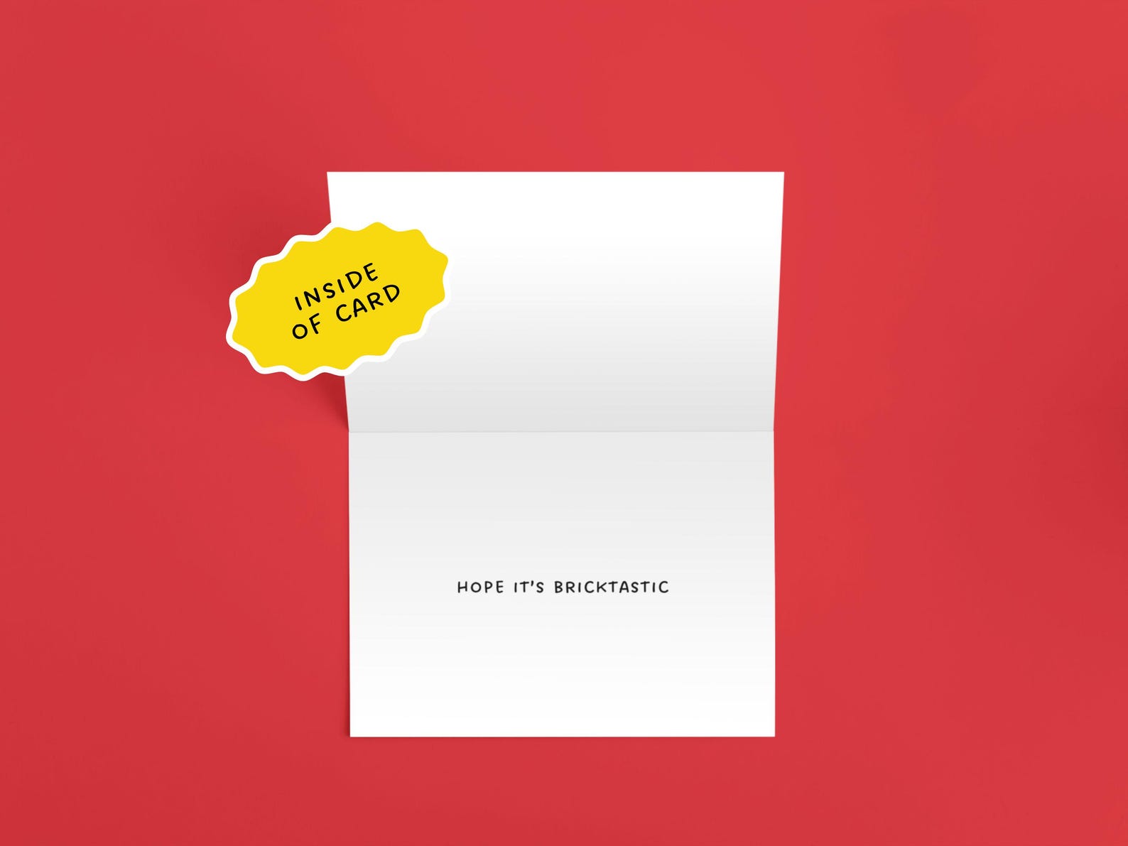 Fun Brick Birthday Card, Cute Building Block Card for Kids, Pun ...