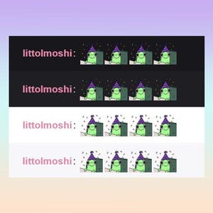 Smiling Friends Glep Party Emote (twitch/discord) - Etsy