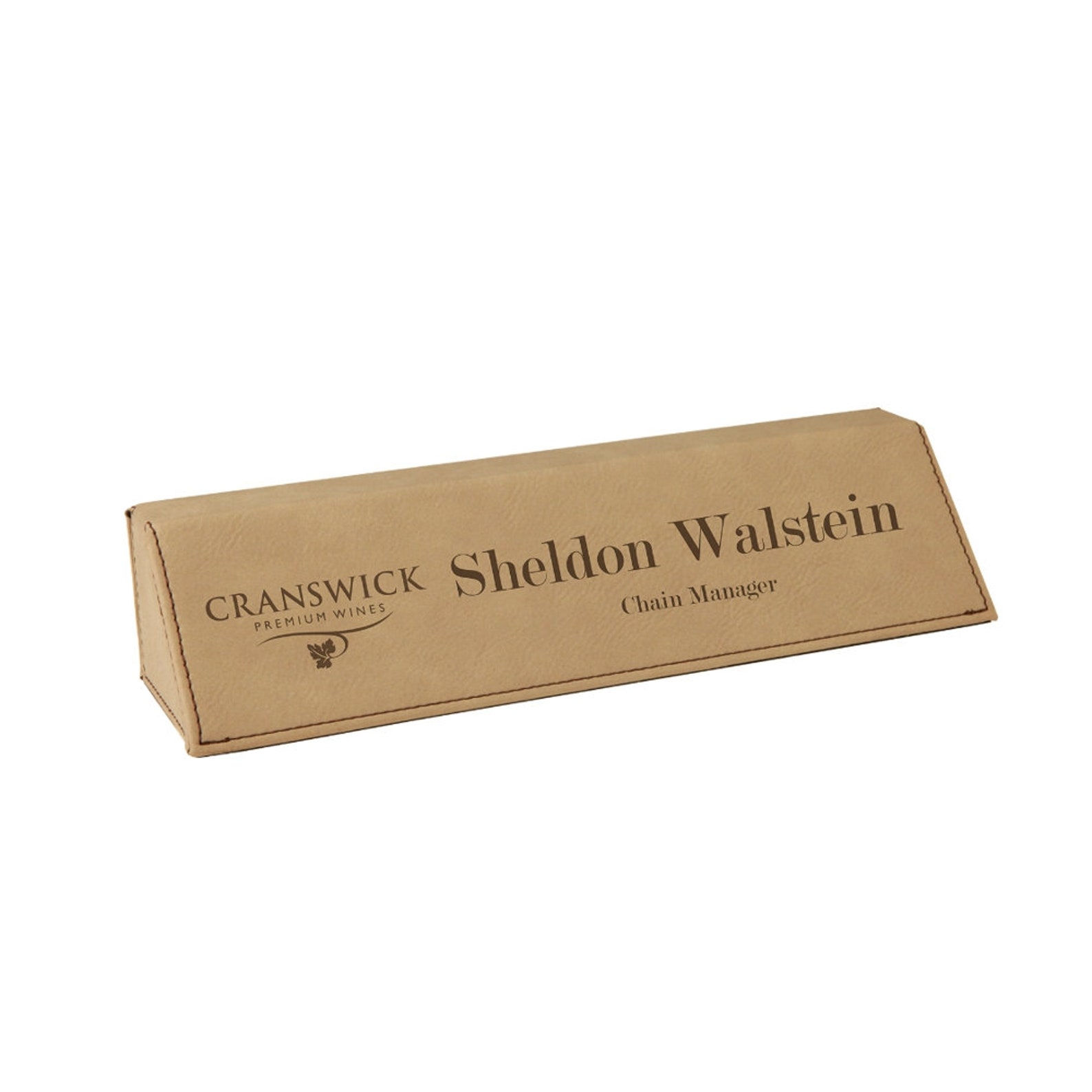 Personalized Desk Wedge Custom Desk Wedge Corporate Award - Etsy