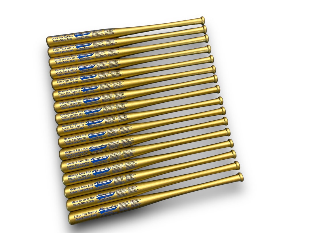 18" Personalized Baseball Bat Custom Baseball Bat Engraved Bat Engraved ...