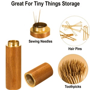 Personalized Father's Day Gift Tooth Pick Holder Sewing Needle Holder ...