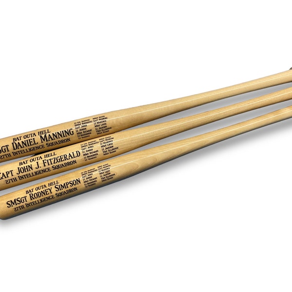 Custom Baseball Bat - Etsy