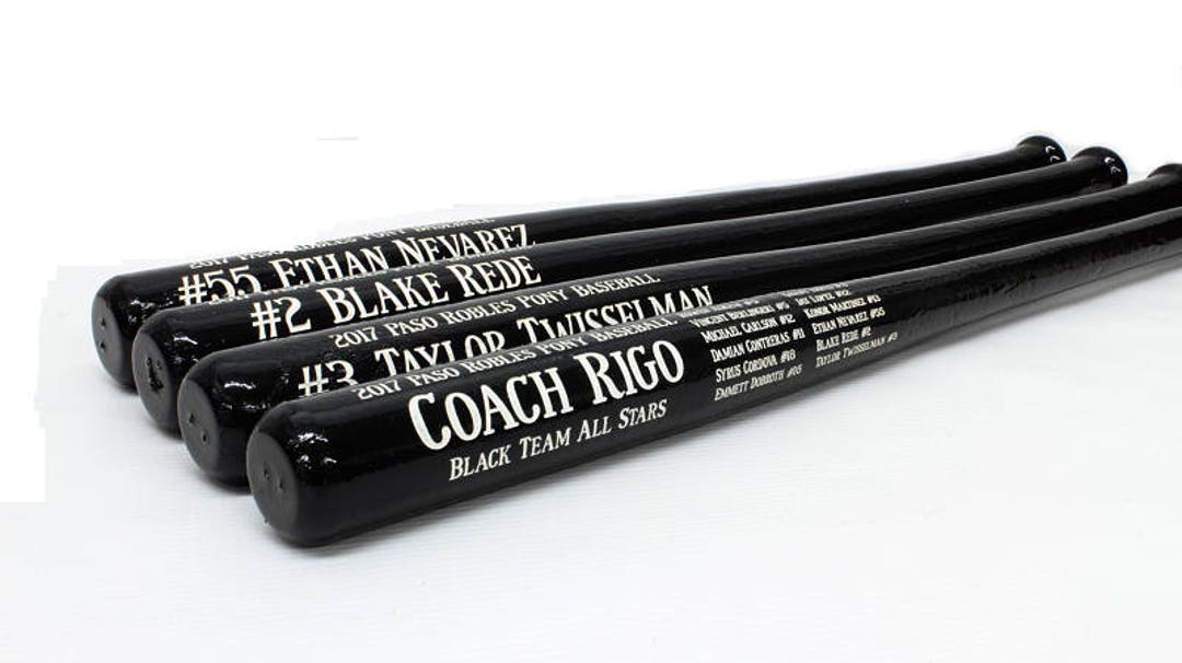 26" Personalized Baseball Bat Custom Baseball Bat Engraved Bat Engraved ...