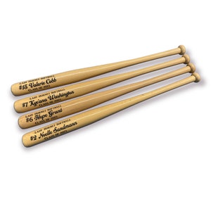 18 Personalized Baseball Bat Custom Baseball Bat Engraved Bat Engraved ...