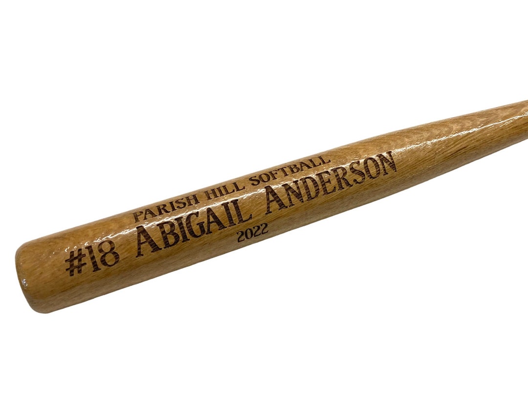 18" Personalized Baseball Bat Custom Baseball Bat Engraved Bat Engraved ...