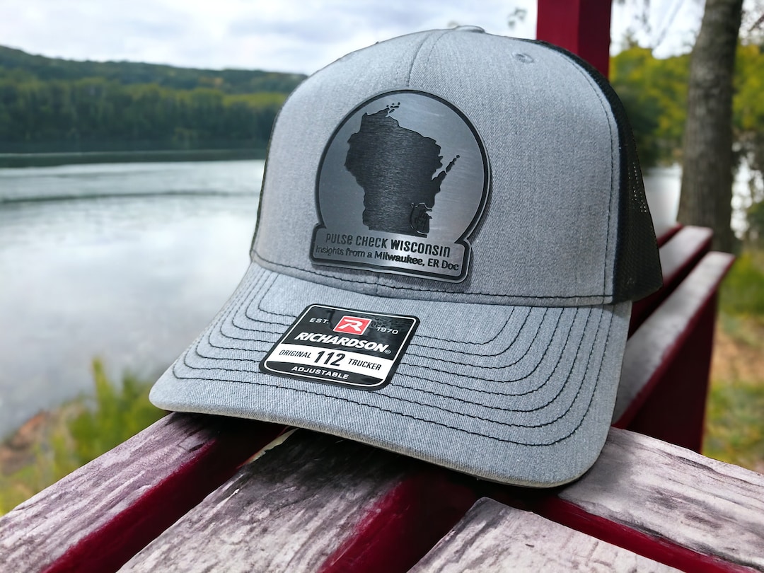 Custom Acrylic Hat Patch Richardson 112 Engraved Acrylic Patch Hat Logo ...