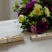 Personalized Clothes Pin Wooden Clothes Pin Table Decor Party Favor ...