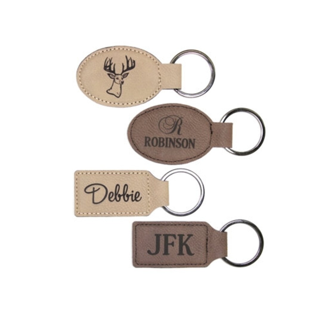 Personalized Key Chain,custom Key Chain,engraved Key Chain,leather Key ...