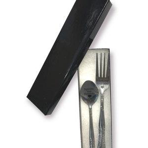 I Forking Love You Spoon Me Forever Personalized Cutlery for Him Her ...